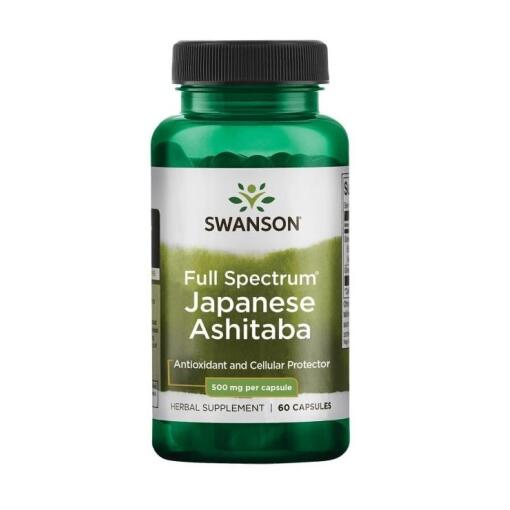 Pełne spektrum japońskiego Ashitaba, 500 mg - 60 kapsułek od Eco ...